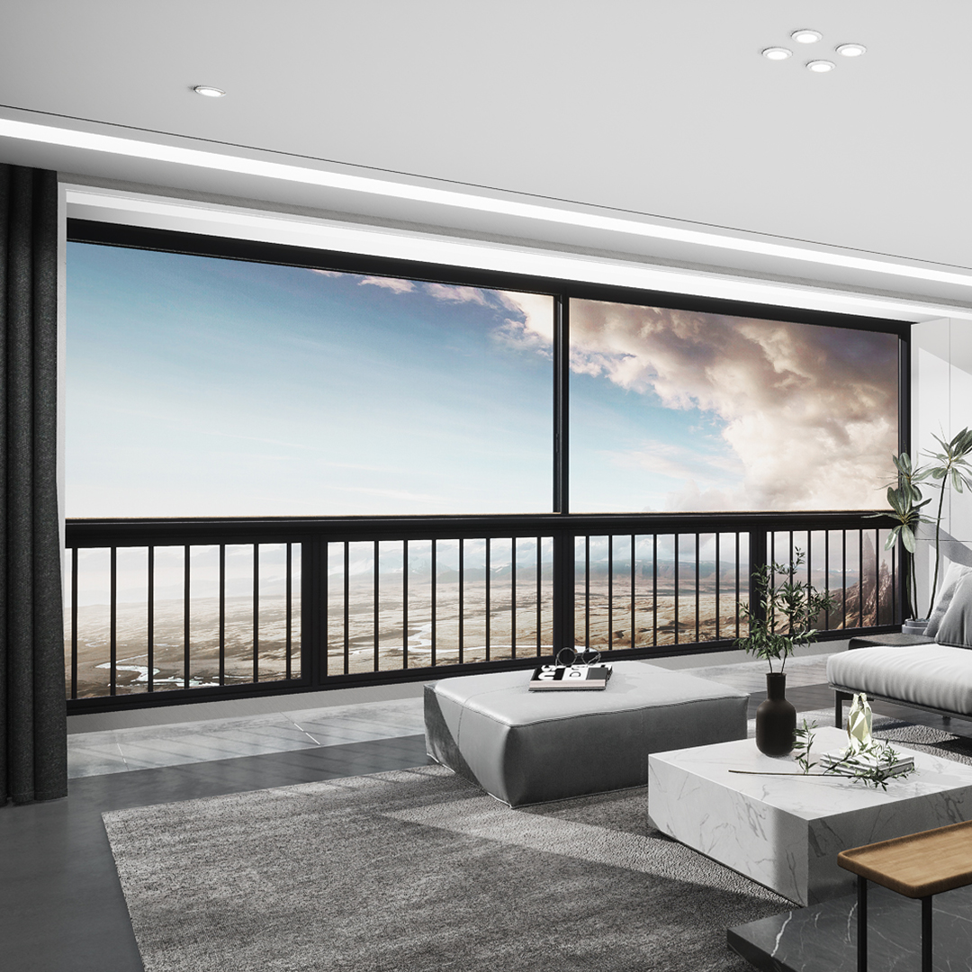 Double Glazed Horizontal Sliding Sash Windows - Luy Heng Upvc & Aluminum